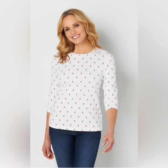 Christopher & Banks | Tops | Christopher Banks 34 Sleeve Satin Trim ...